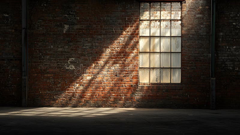 Rustic Charm: the Beauty of Sunlight Streaming through an Old Warehouse ...