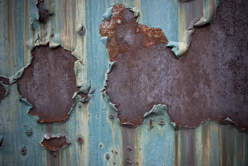 Rusty blue metal texture stock image. Image of design - 185924309