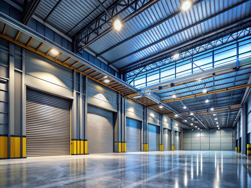 Industrial Warehouse Design Inspiration: Open-Plan Steel and Concrete ...