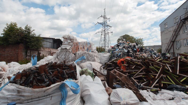 Industrial Waste - Heaps of Plastic Debris Stock Photo - Image of dust ...