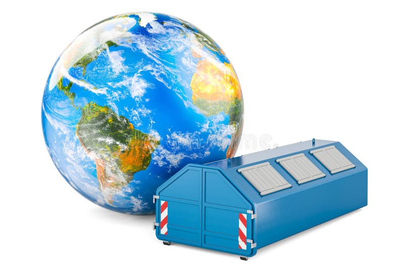 Skip Waste 3d Stock Illustrations – 77 Skip Waste 3d Stock ...