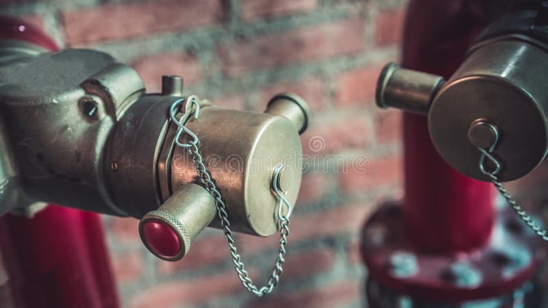 Industrial Water Hydrant Fire Protection Stock Image - Image of ...