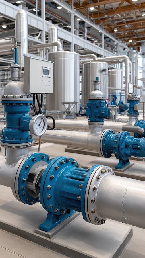 Industrial Water Pumps in a Food Processing Facility Showcase Advanced ...