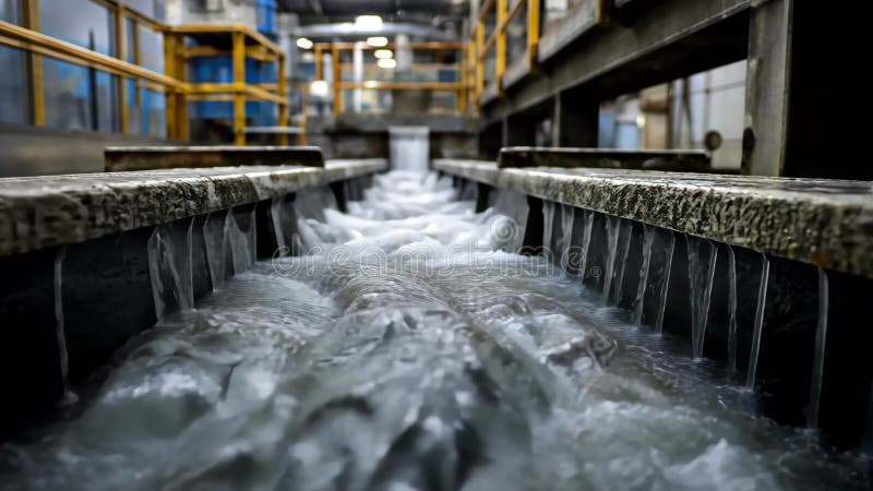 Industrial Water Treatment Process Stock Video - Video of movement ...