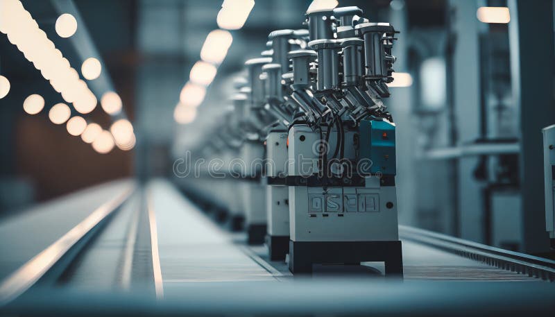 Industrial Welding Robots in Production Line Manufacturer Factory Stock ... Industrial Welding Robots in Production Line Manufacturer Factory Stock ...