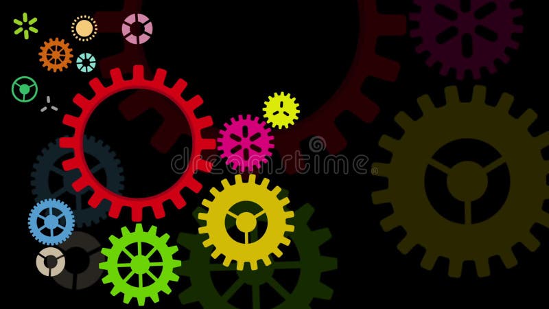 Industrial Wheel Background, HD 1080 Stock Video - Video of abstract ...
