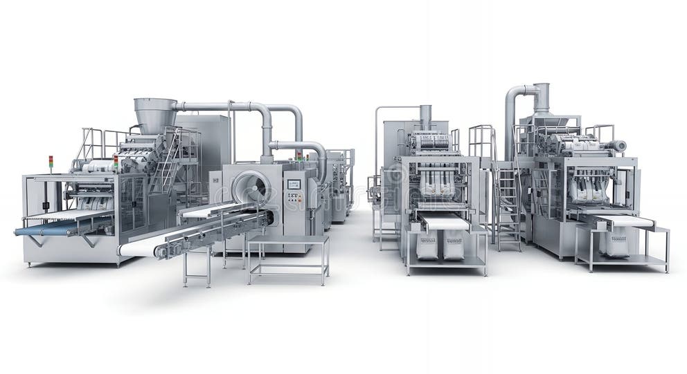 Conveyor Belt System Industrial Processing Stock Illustrations – 5,994 ...