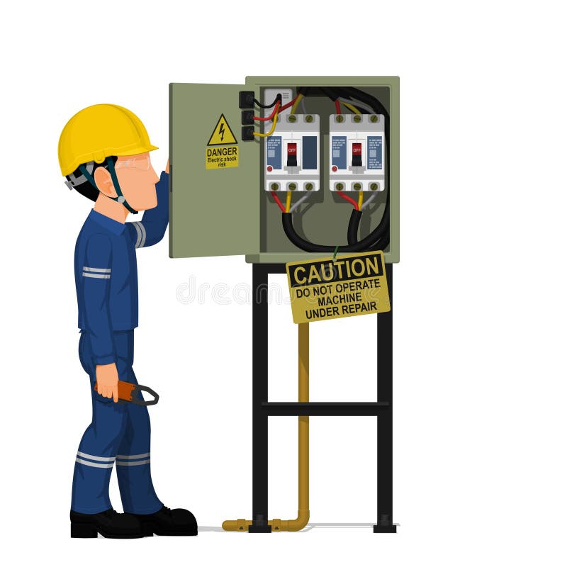 Electrical Cabinet Cartoon Stock Illustrations – 137 Electrical Cabinet ...