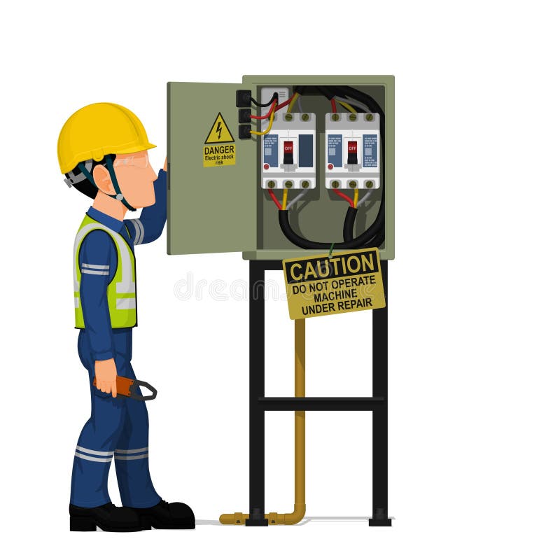 Electrical Cabinet Cartoon Stock Illustrations – 141 Electrical Cabinet ...