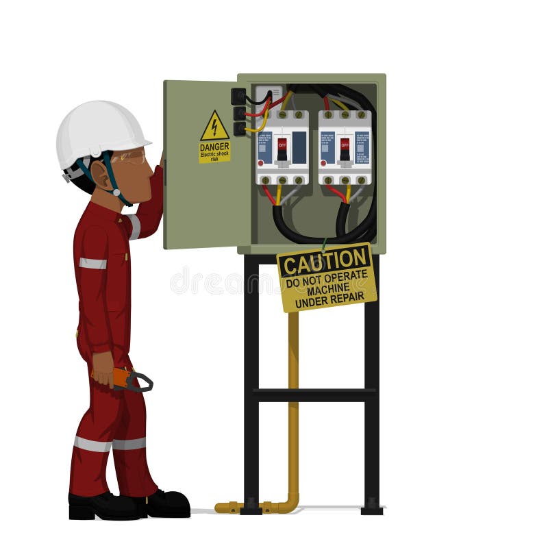 Electrical Cabinet Cartoon Stock Illustrations – 131 Electrical Cabinet ...