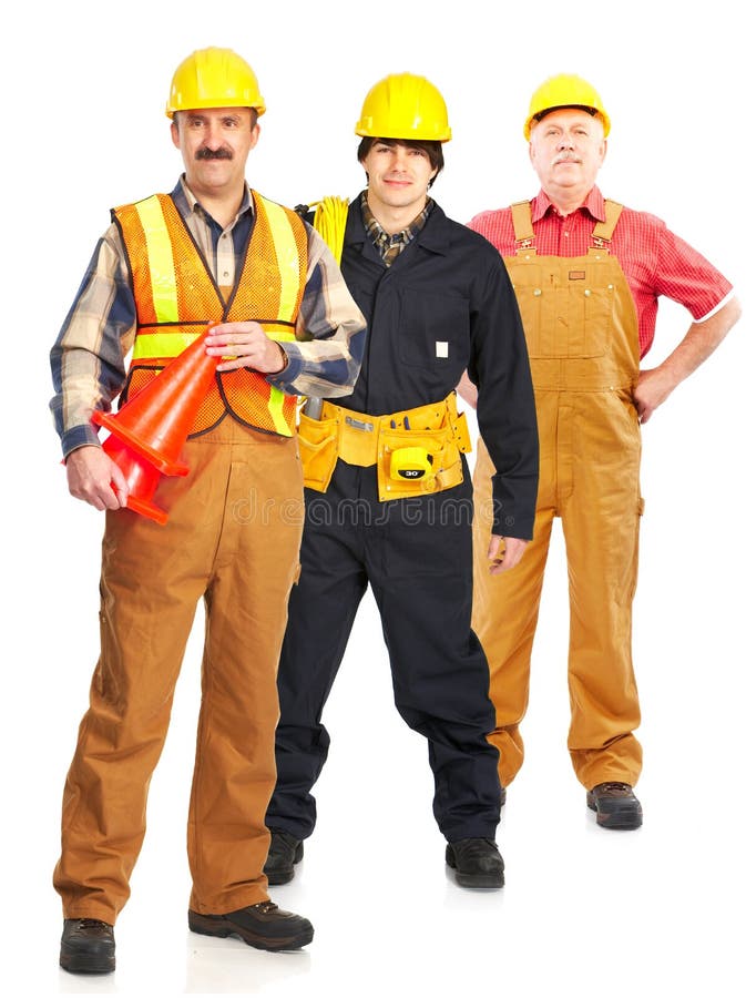 Industrial Workers in a Factory, Teamwork Stock Photo - Image of ...