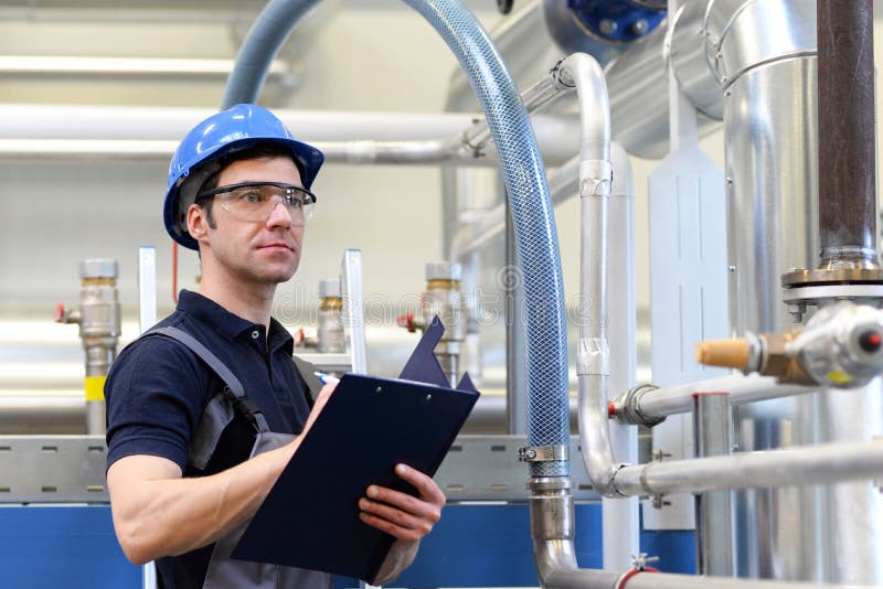 Assembler in an Industrial Plant - Assembly and Repair on Site Stock ...