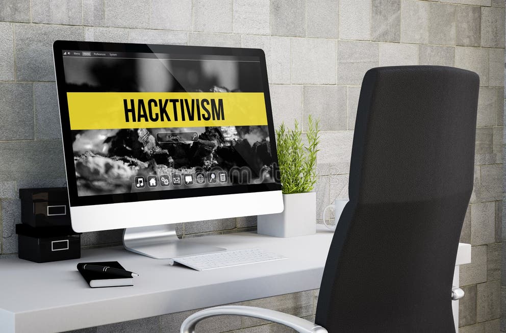 Industrial Workspace Hacktivism Stock Photo - Image of hacktivism ...