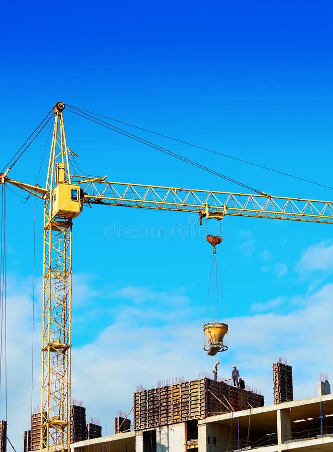 Crane, Building Site, Midtown, Manhattan, NYC, NY, USA Editorial Stock ...