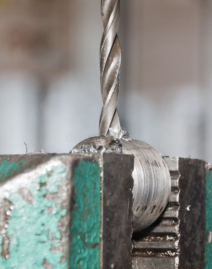 Industrial Zone. Boring Processing. Stock Photo - Image of display ...