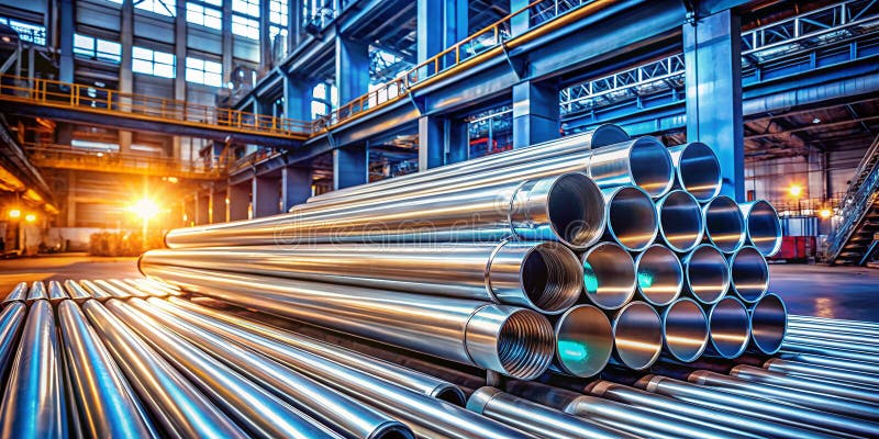 IndustrialGrade Stainless Steel Pipes a Robust Stack for Engineering ...