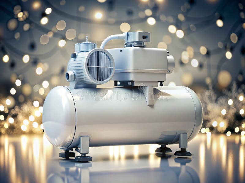 IndustrialGrade White Air Compressor Robust Performance and Reliable ...