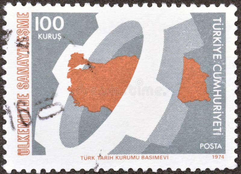 "Industrialization" that Depict Development - Turkey Editorial Photo ...