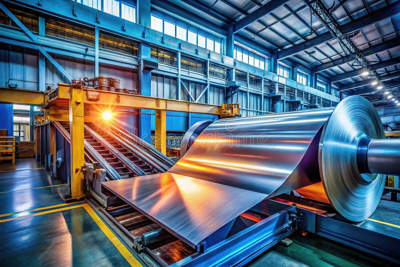 IndustrialScale Cold Rolled Steel Sheet Processing on a StateoftheArt ...
