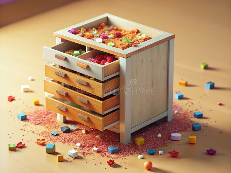 IndustrialStyle Gray Drawer Organizers Modern Storage Solutions with ...