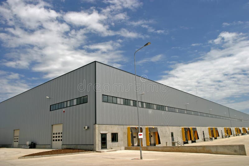 Industries hall stock photo. Image of shipping, hall, buildings - 8247740