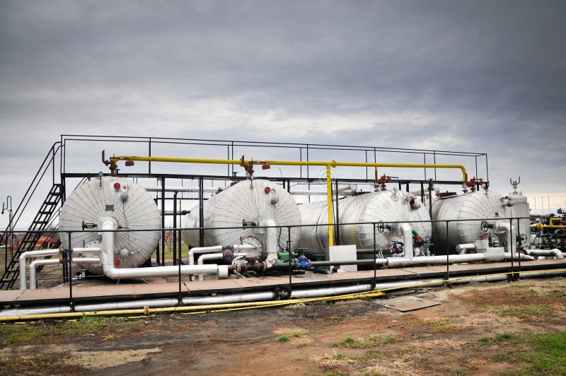 Oil Reservoir in the NORSI Refining Factory Editorial Image - Image of ...