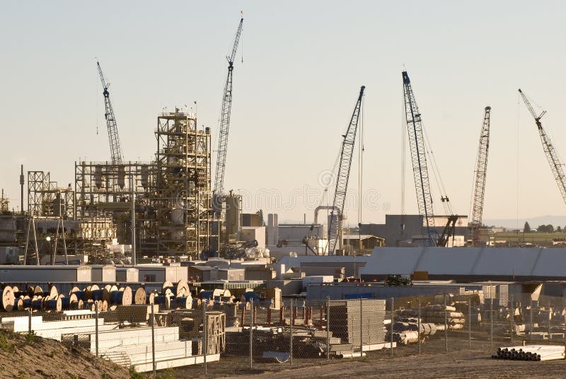 Industry stock image. Image of industrial, business, plant - 5509079