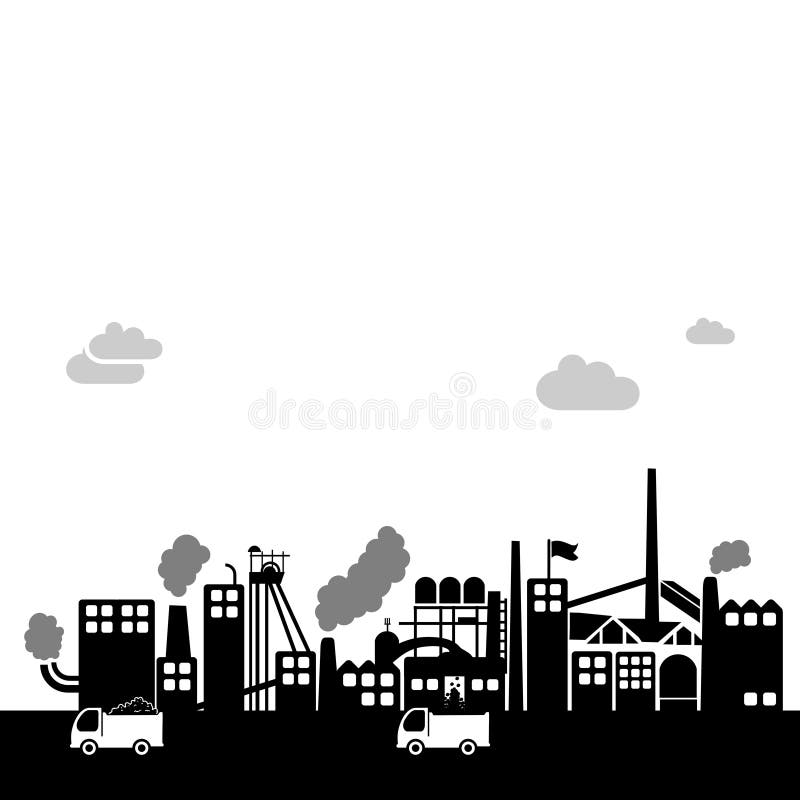 Industry Background - Industrial Concept Stock Illustration ...