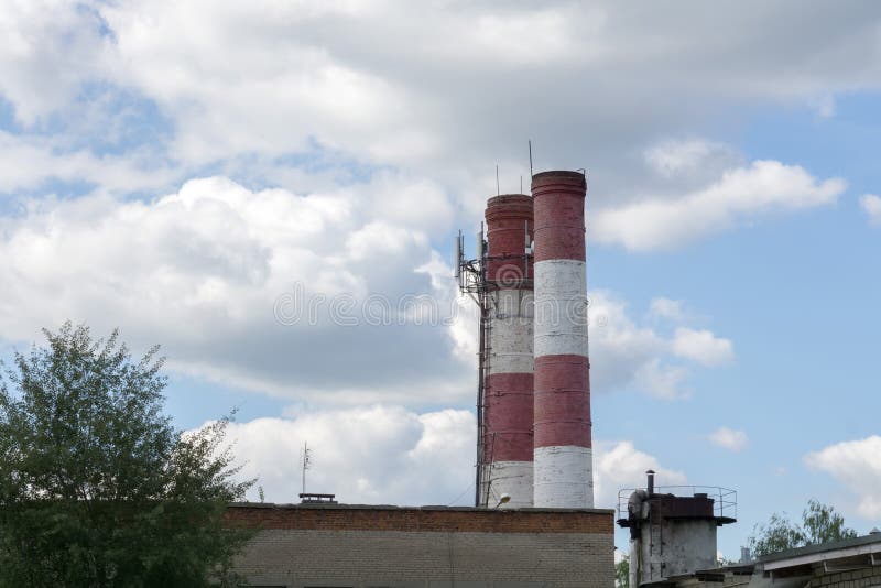Industry Chimney Stack stock image. Image of chemistry - 68722991
