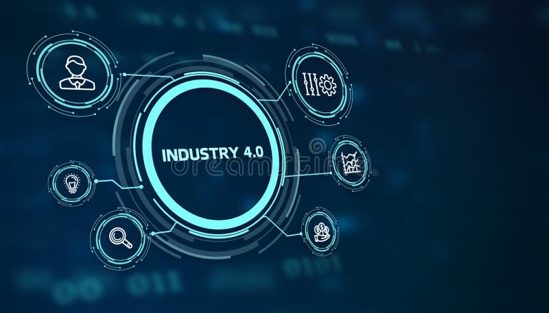 Industry 4.0 Cloud Computing, Physical Systems, IOT, Cognitive Computing Industry Stock ...