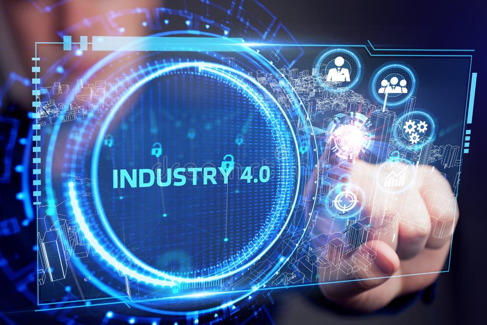 Industry 4.0 Cloud Computing, Physical Systems, IOT, Cognitive Computing Industry Stock ...