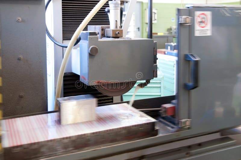Operator Working CNC Machine Stock Photo - Image of manufacturing ...