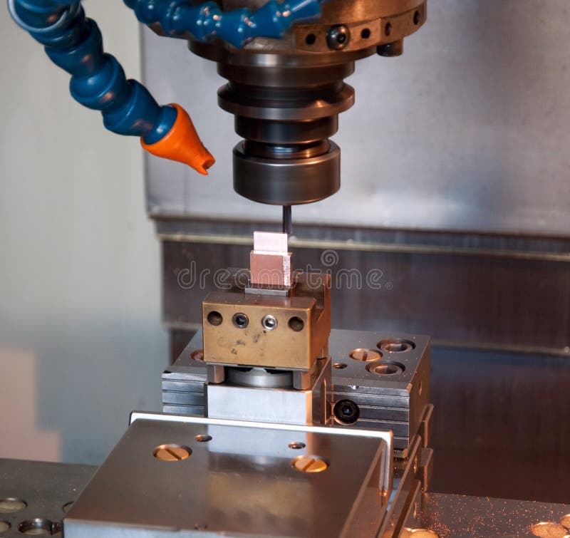 Industry - CNC Machines for Mold Making Stock Photo - Image of ...