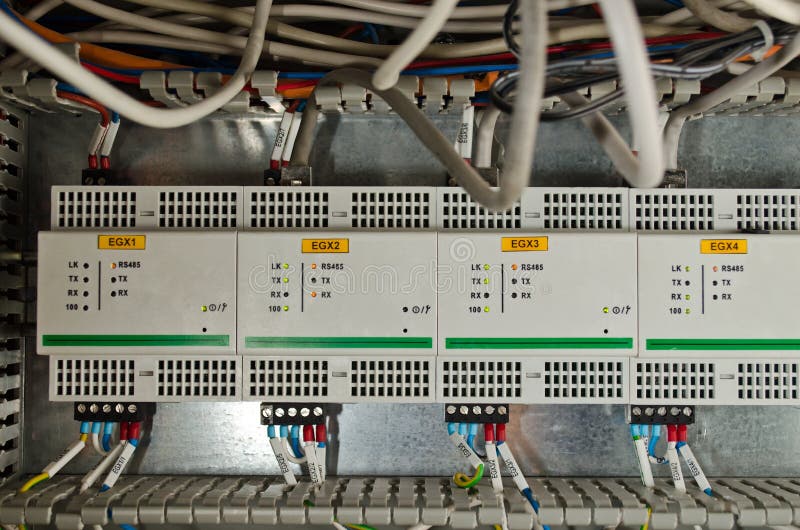 Industry Control Panel stock image. Image of industry - 55137211