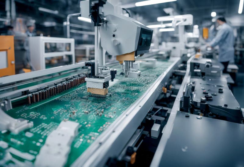 Industry Conveyor Equipped Installation Processing Machine Assembly ...