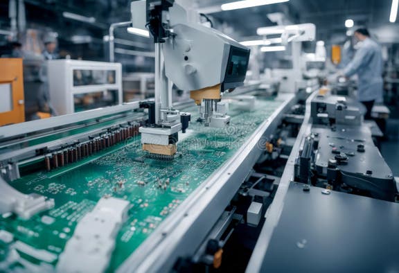 Industry Conveyor Equipped Installation Processing Machine Assembly ...