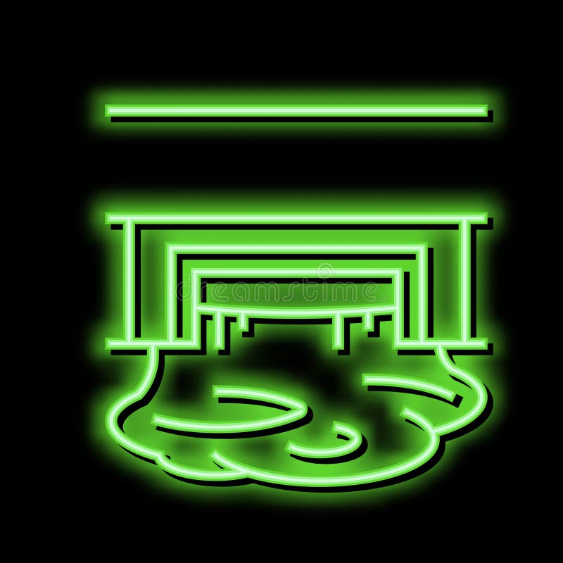Industry Drainage System Neon Glow Icon Illustration Stock Vector ... Industry Drainage System Neon Glow Icon Illustration Stock Vector ...