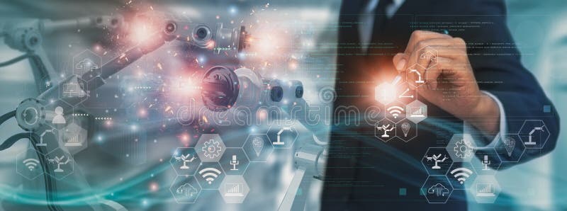 Industry Engineer Manager in Factory,using Visual Screen Interface ...