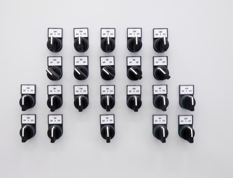 CMechanical Electrical Control Rooms in Industrial Building Stock Image ...