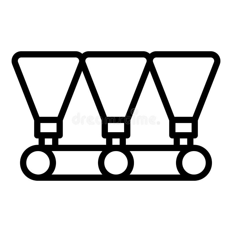 Industry Float Icon Outline Vector. Pvc Construction Stock Vector ...