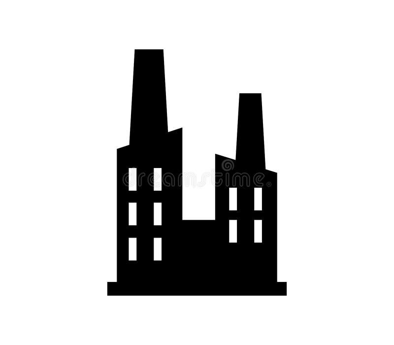 Industry icon stock illustration. Illustration of manufacture - 112080241