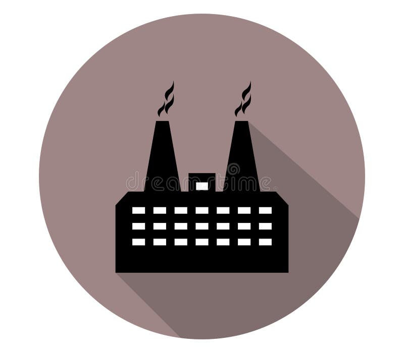 Industry icon stock illustration. Illustration of manufacture - 82338301