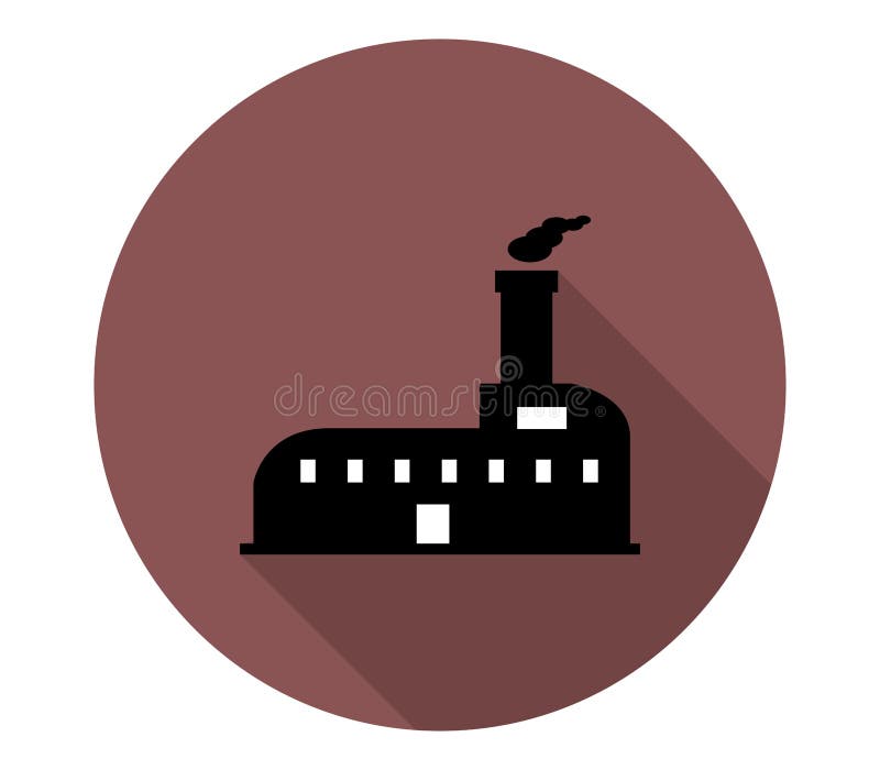 Industry icon stock illustration. Illustration of blue - 82338355