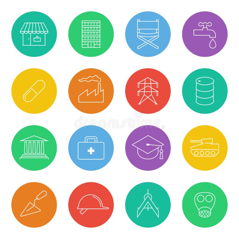 Industry Sector Icons