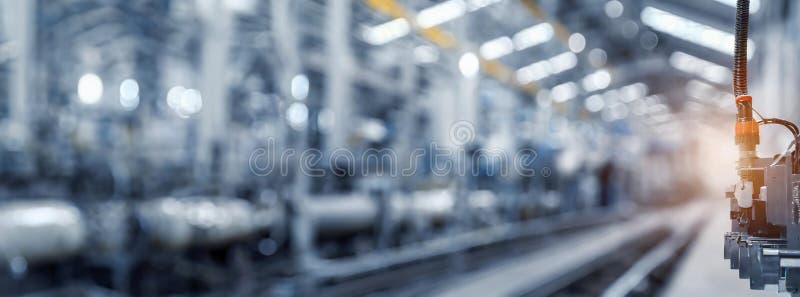 Industry Industrial Factory Graphic Background Web Banner Stock ...
