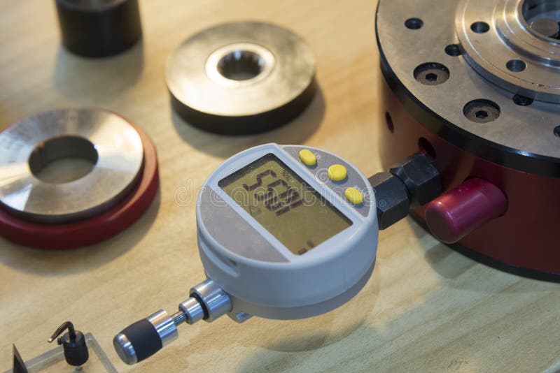 The Industry Instrument Tool on the Board Stock Image - Image of ...