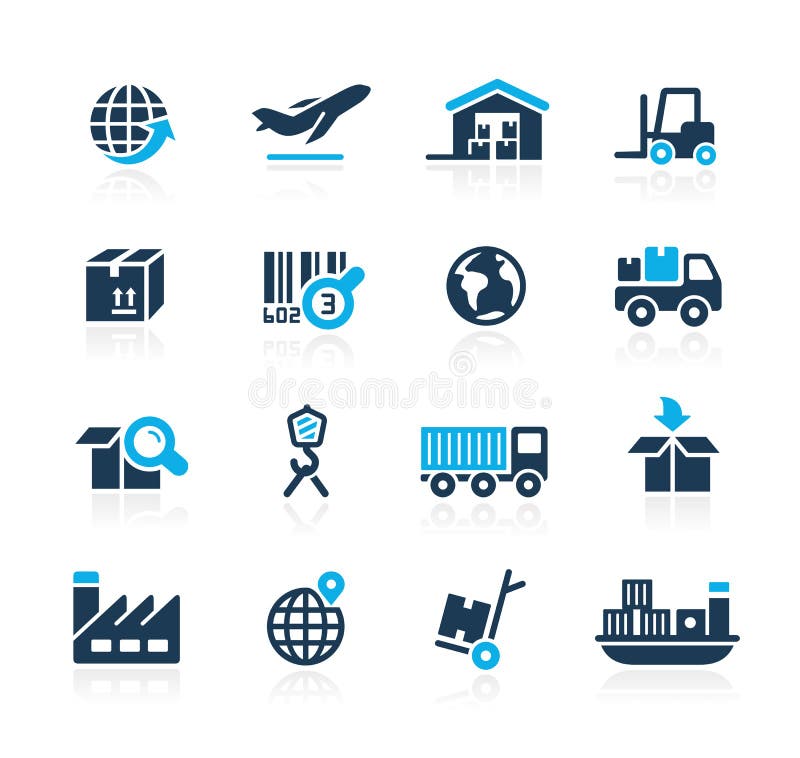 Industry & Logistics Icons // Basics Series Stock Vector - Illustration ...