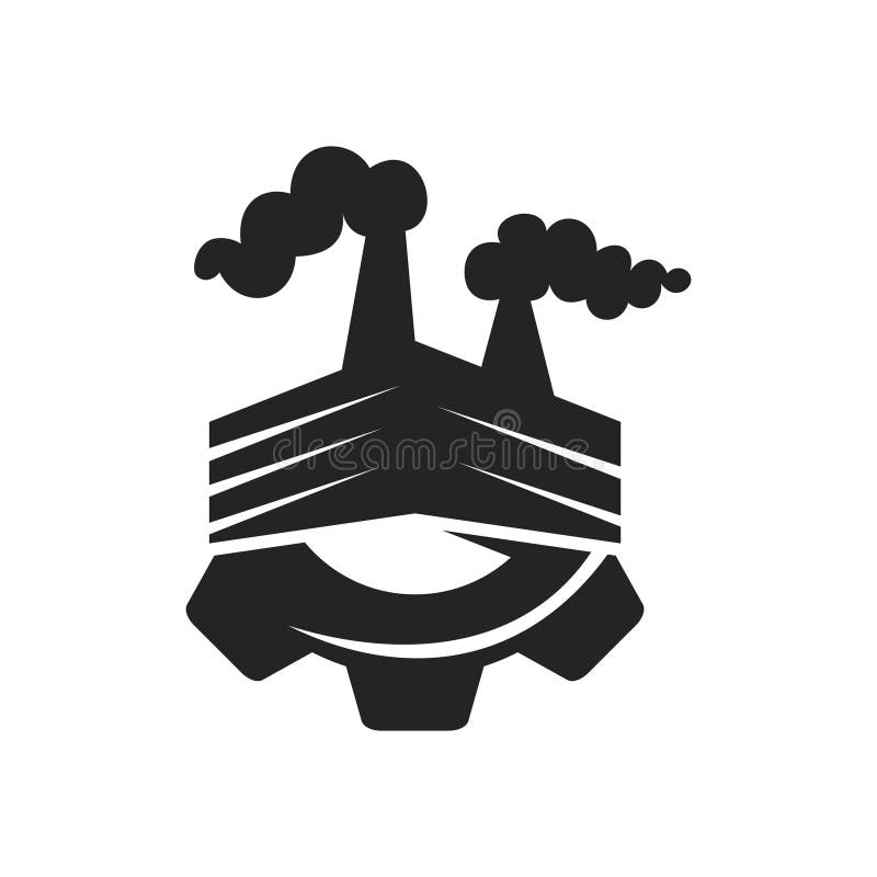 Industry Logo Template Isolated. Brand Identity. Icon Abstract Vector ...