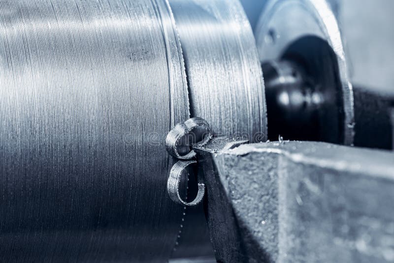 Industry Machine Iron Tools. CNC Turning Cutting Metal is Operation ...