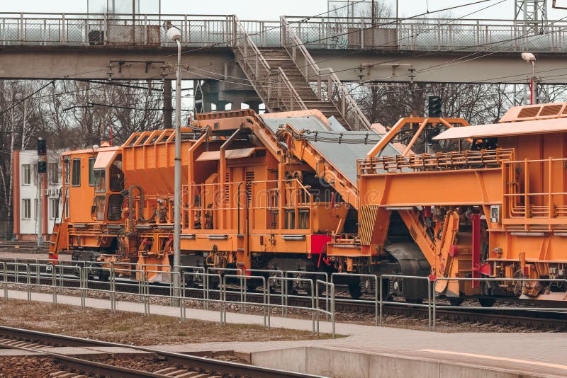 Industry repair train stock image. Image of giant, machine - 117671915